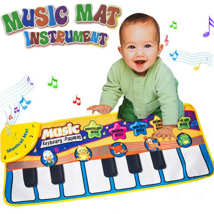 Baby Piano Music Play Mat Animal Sounds Musical Ke... – Vicedeal