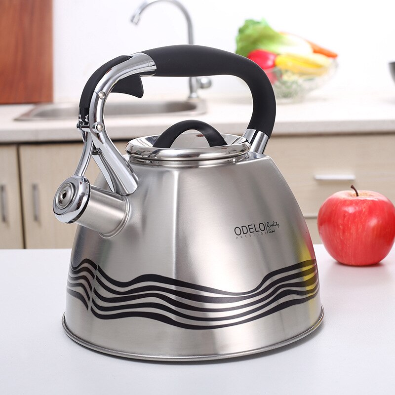 Metal Luxury Thermal Cooker Kettle Whistling Kitch... – Grandado