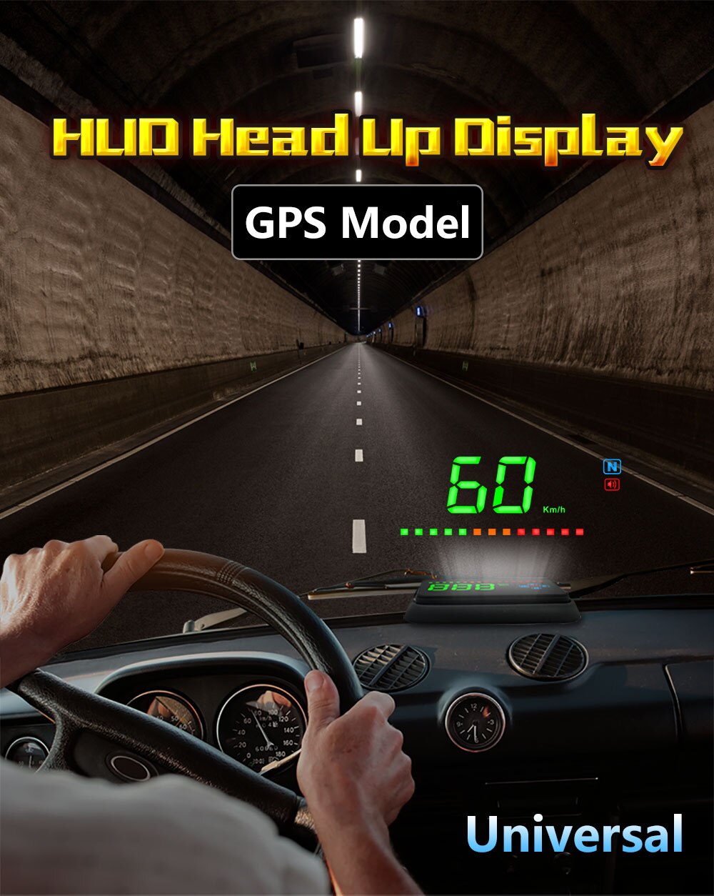 Compatible with All Car HUD Head Up Display Speed ... – Grandado