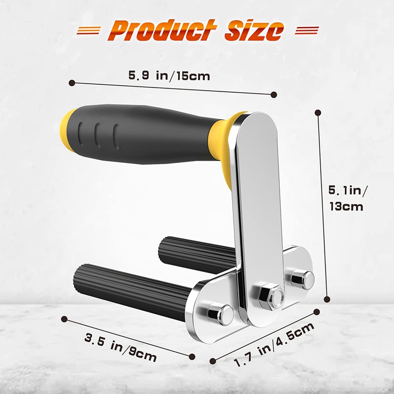 2 Pcs Heavy Duty Panel Support Gripper Aluminum Al... – Grandado