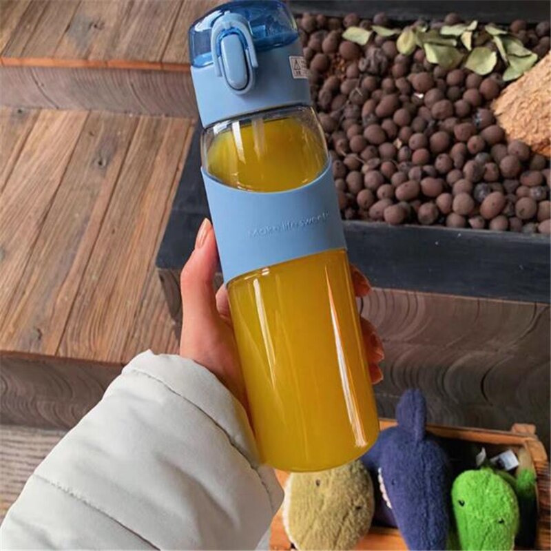 520ML Outdoor Water Bottle With Straw Sports Ridin... – Grandado