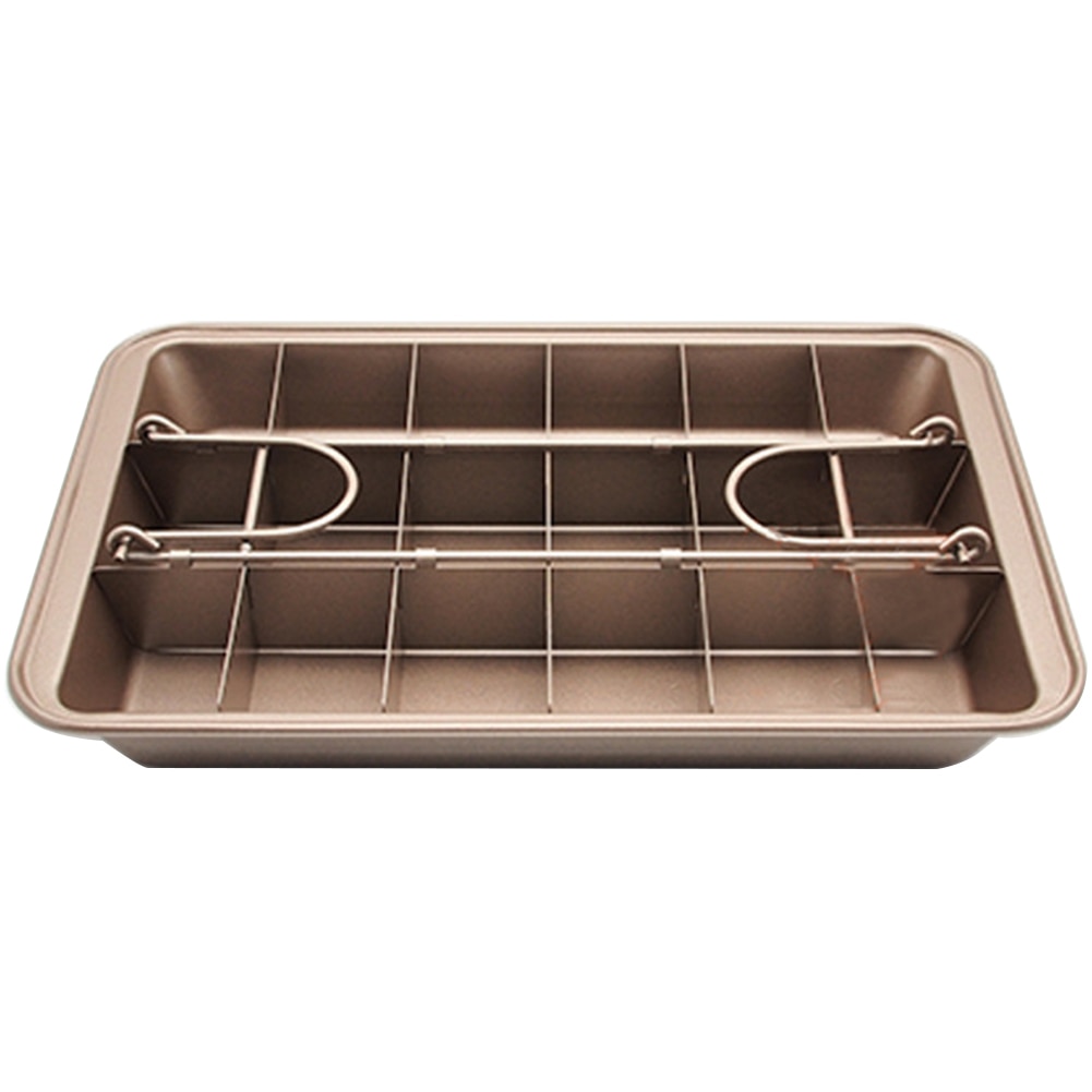 Non-stick Brownie Solid Removable Divider Carbon S... – Grandado