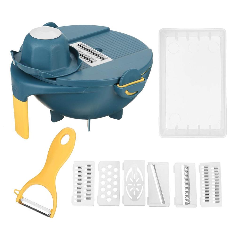 Mandoline Slicer Vegetable Grater 9 in 1 Potato Cu... – Vicedeal