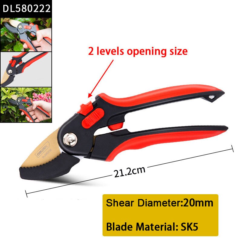 Garden Pruning Shear High Carbon Steel Pruning She... – Grandado