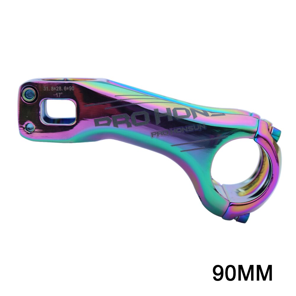 HONSUN 70-90MM Rainbow MTB Bike Stem 31.8*28.6MM R... – Grandado