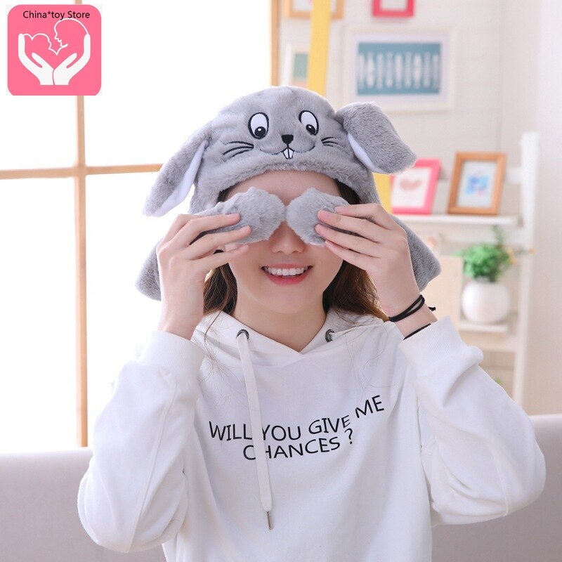 Douyin Toy Pinch Ears Moving Mouse Headgear Hat Ph... – Grandado