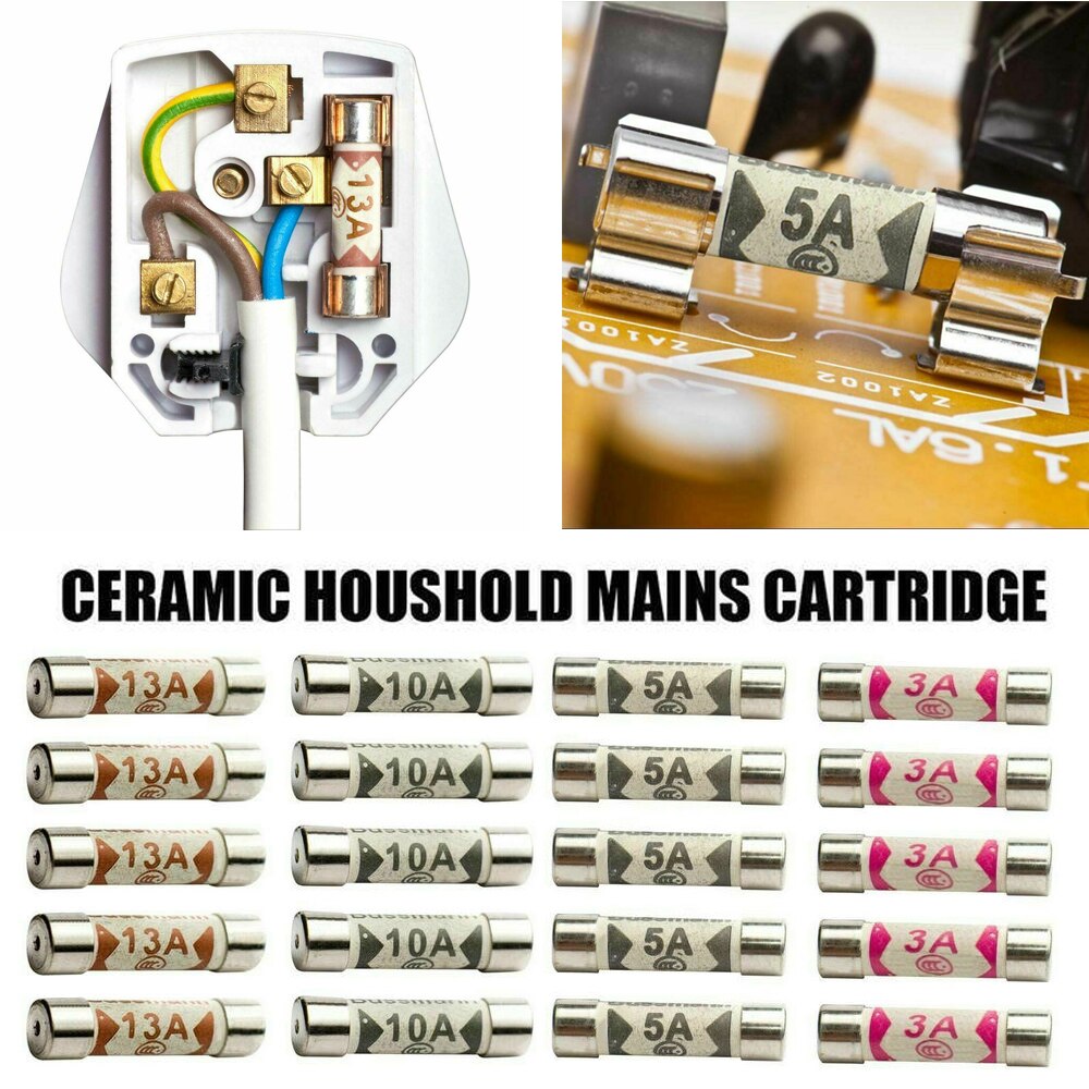 20 X Mixed Ceramic Household 230V UK Sockets Domes... – Grandado