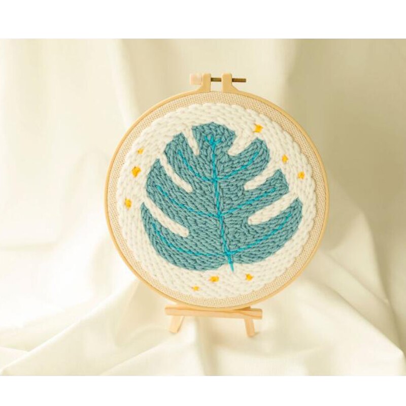 Russian Style Leaf Pattern DIY Embroidery Kits Pun... – Grandado