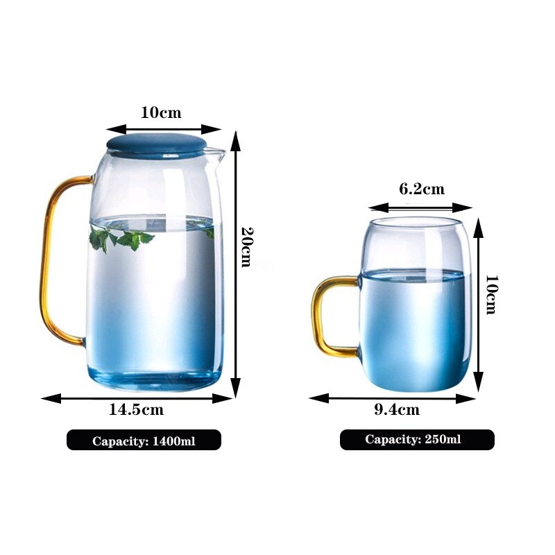1400ml Heat-resistant Color-changing Glass Teapot ... – Grandado