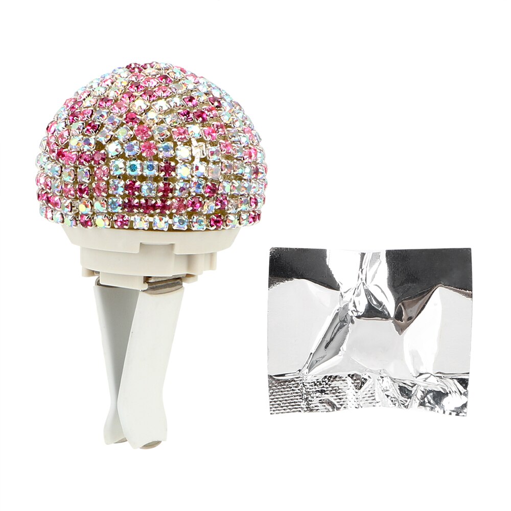 YOSOLO Artificial Diamond Round Ball Car Air Fresh... – Grandado