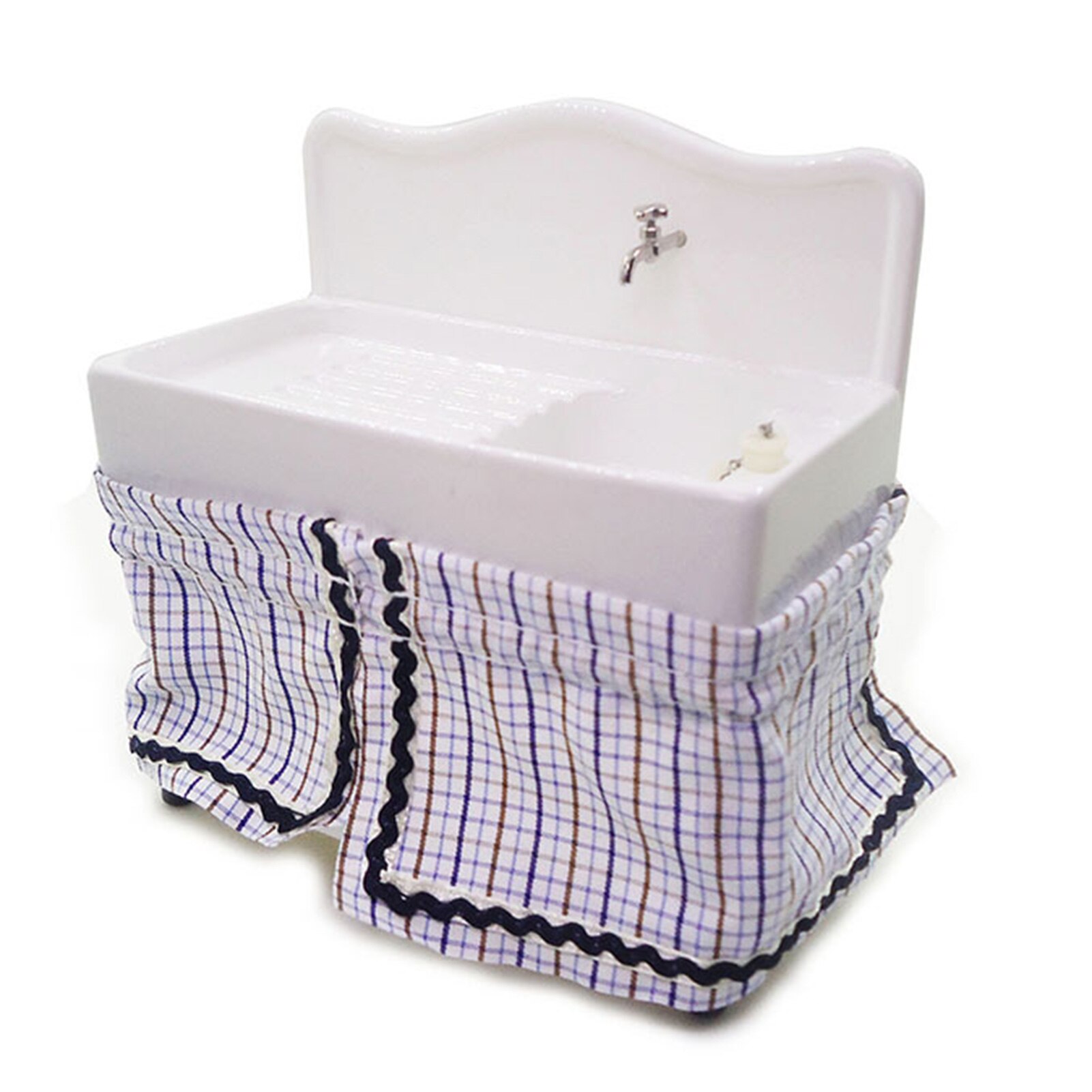 1/12 poppenhuis mini badkamer wastafel model speel... – Vicedeal