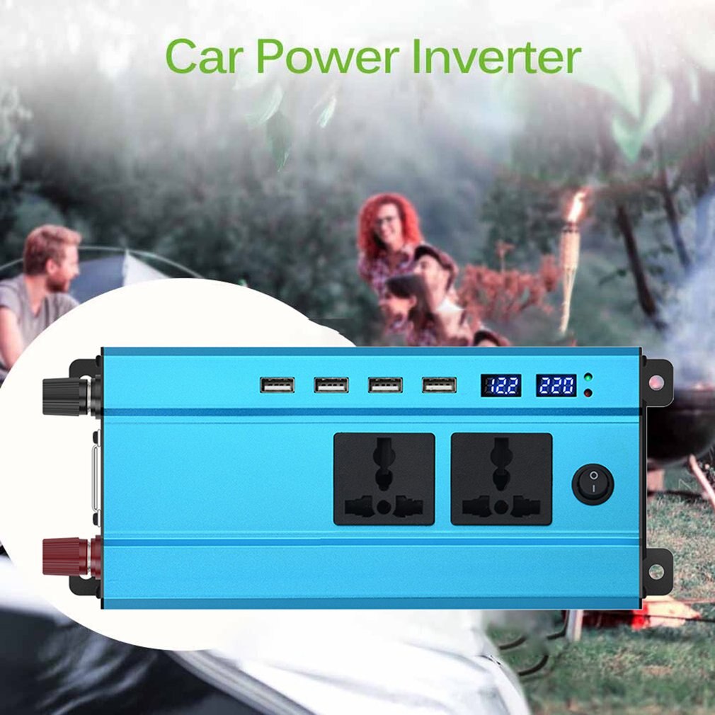 5000W Car Power Inverter Charger DC 12V/24V To AC ... – Grandado