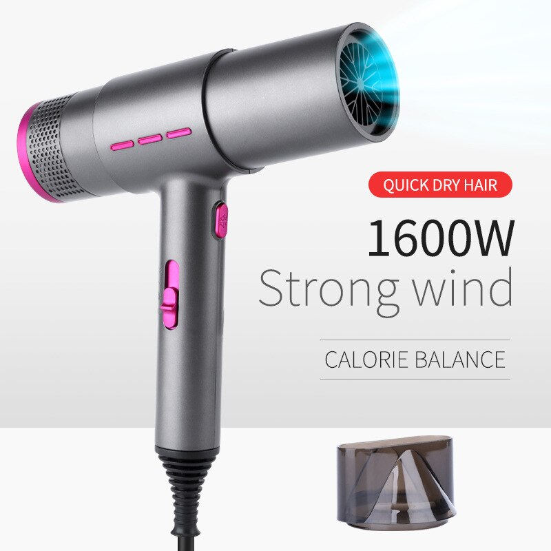 Barrel Hair Dryer Hair Dryer and Cold Wind Functio... – Grandado