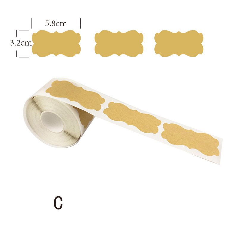 Spice Stickers Kraft Stickers Labels Baking Seal S... – Vicedeal