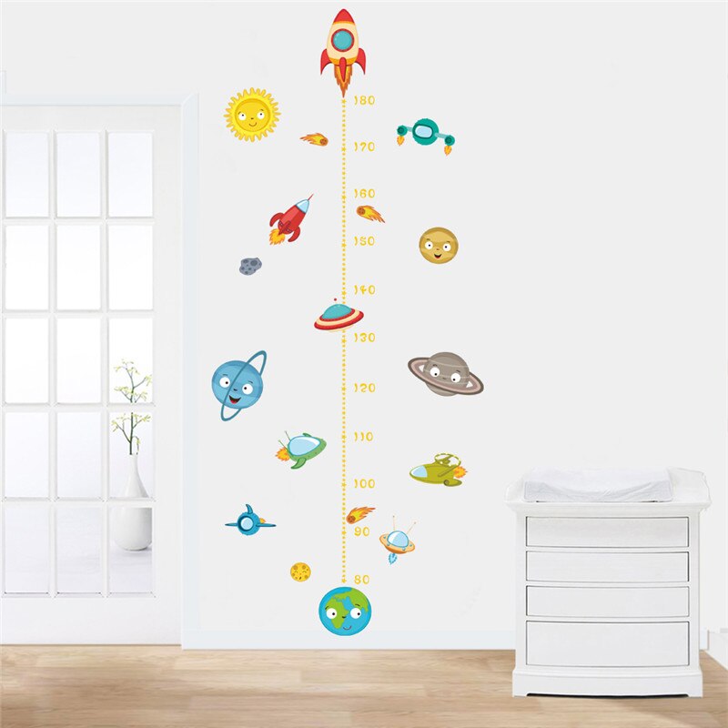 solar system wall stickers for kids rooms height m... – Vicedeal