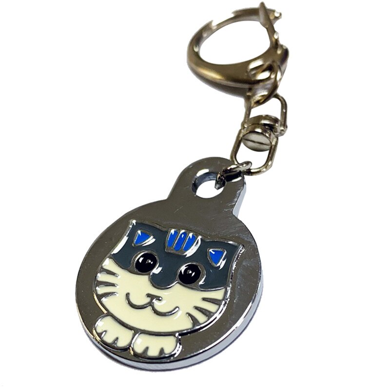 Metal Pet Tag Enameled Cat Engravable Puppy ID Tag... – Grandado