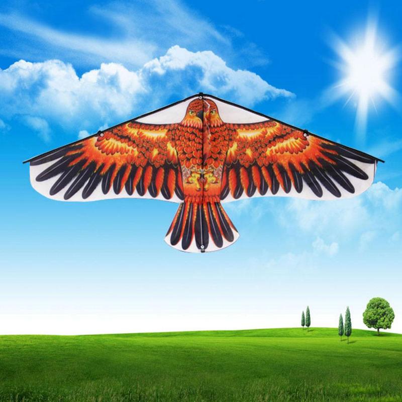 1m Triangle Hawk Kite Toy Flat Eagle Kite Big Fly ... – Grandado