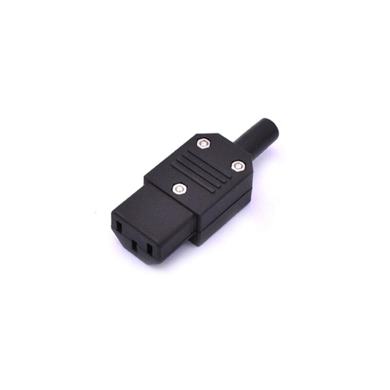 1 Set Iec Straight Cable Plug Connector C13 C14 10 Vicedeal