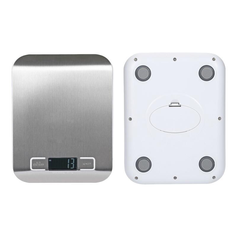 Stainless Steel 5kg Household Kitchen Scale Digita... – Grandado