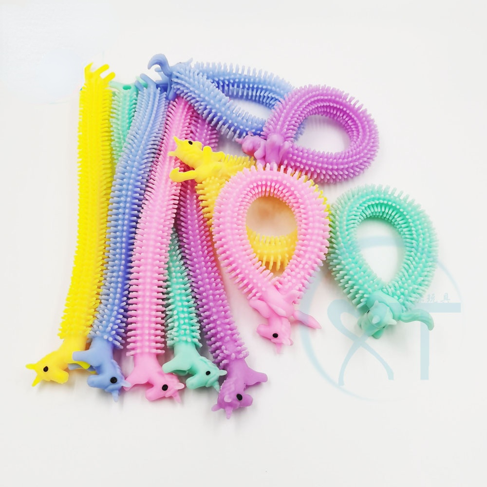 Fidget Speelgoed Worm Noodle Stretch String Touw A... – Vicedeal