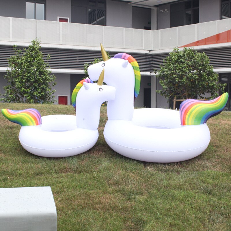 120*90CM Medium Size Unicorn Beach Circle Float Op... – Grandado