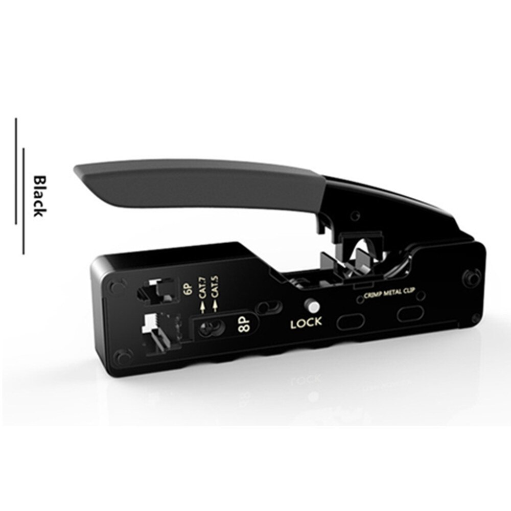Cat7 RJ45 Netwerk Kabel Tang 6P 8P Kristal Hoofd Z... – Vicedeal