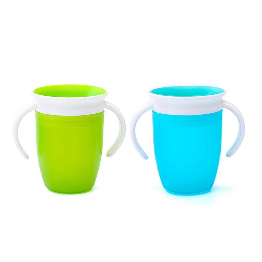 2Pcs Magic Cup Baby Learning Drinking Cup With Dou... – Grandado