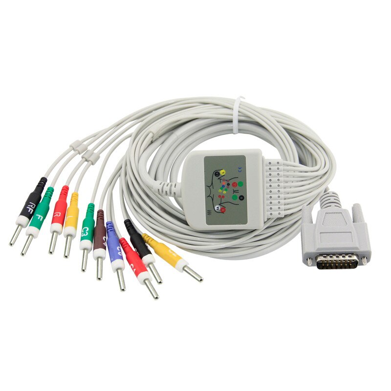 10-lead Carewell ECG lead wire 10-lead Carewell EC... – Vicedeal