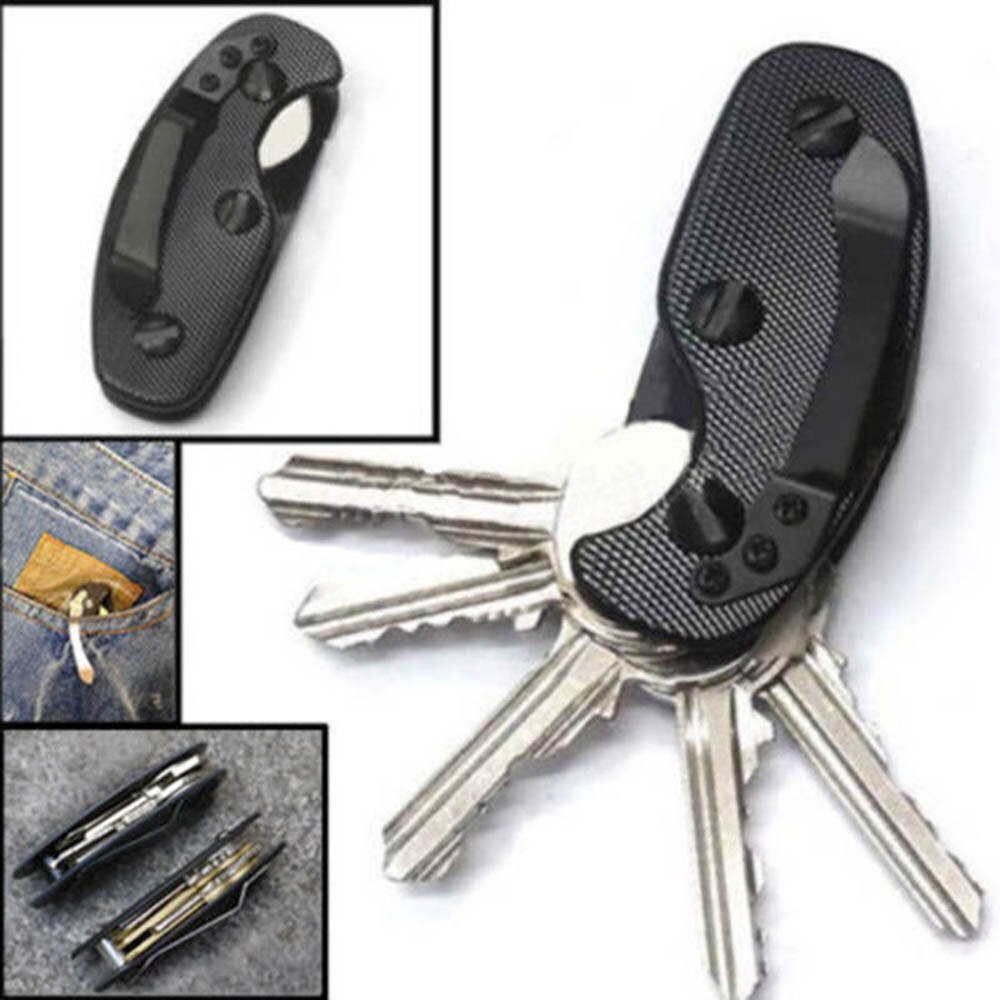 durable Aluminium Smart Key Holder Clip Keys folde... – Grandado