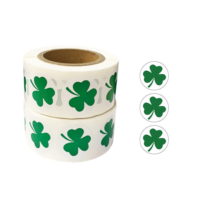 100-500pcs St. Patrick's Day Clover Stickers Shamr... – Grandado