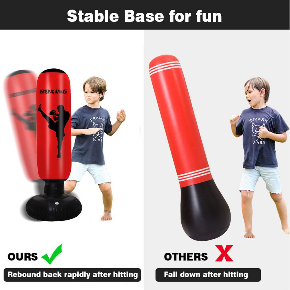 Inflatable Boxing Bag Fitness Training Decompressi... – Grandado