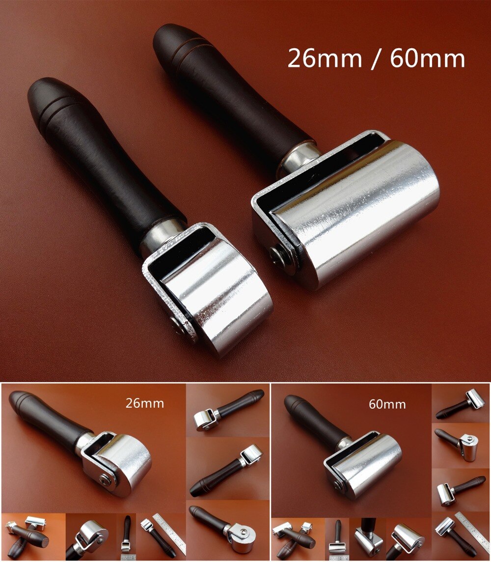 12kind Leather Craft Edge Press Roll Roller Glue E... – Grandado
