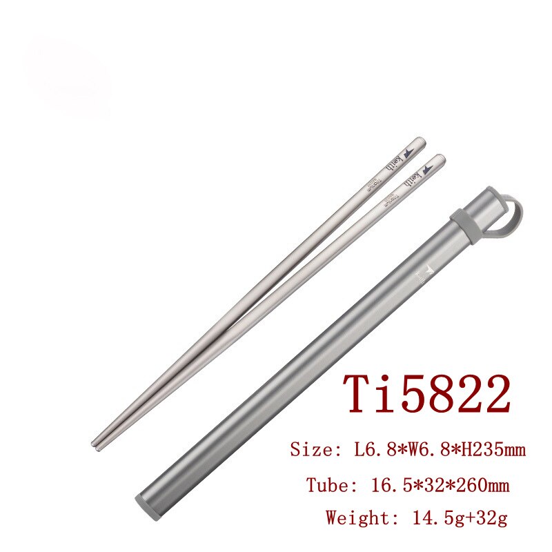 Keith Kitchen Titanium Square Chopsticks With Colo... – Grandado