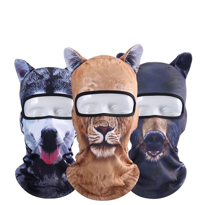 Animal Ear Balaclava Motorcycle Face Masks Bicycle... – Vicedeal