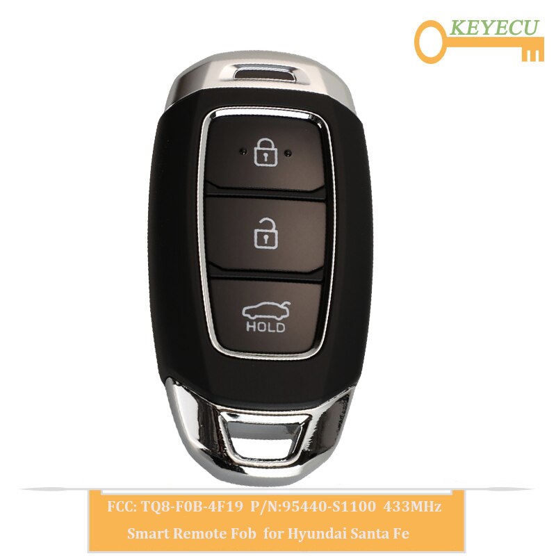 KEYECU Smart Remote Control Car Key 433MHz for Hyu... – Grandado