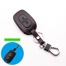 2 button key remote control car cover leather keys... – Grandado