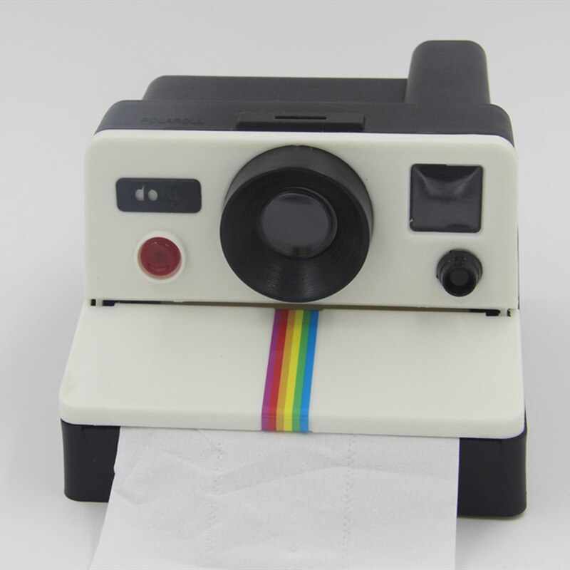 Retro Film Camera Shape Inspired Tissue Boxes Tube... – Grandado