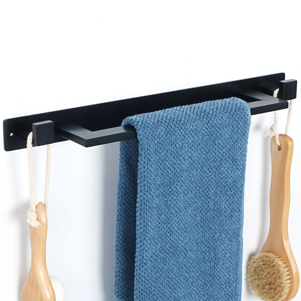 45cm Towel Holder Bathroom Towel Rack Stainless St... – Grandado
