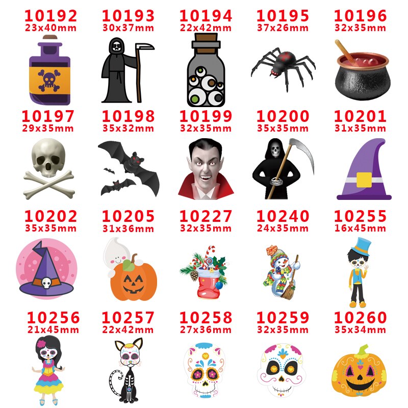 30 pcs cartoon character planar resin PR 10192 – Grandado