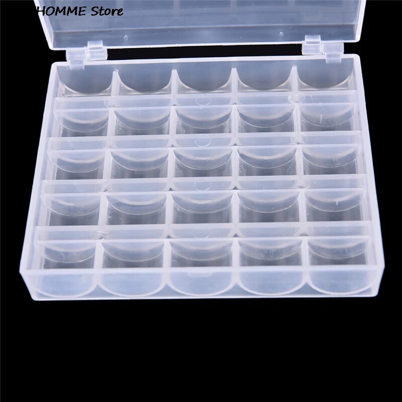 25 Slots Lege Spoelen Spoelen Box Naaimachine Spoo... – Grandado