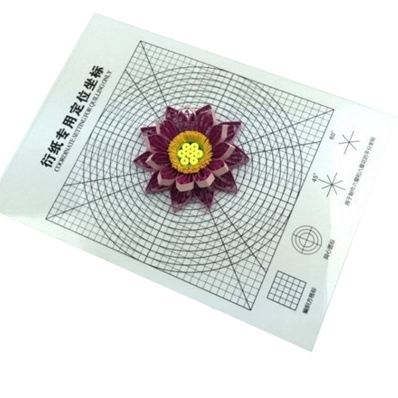 Quilling Paper Winding Plate Yan Paper Template Sc... – Grandado