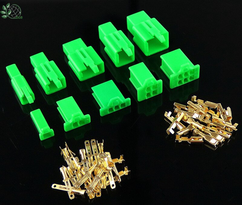 2.8mm 2/3/4/6/9 pin Automotive 2.8 Electrical wire... – Vicedeal