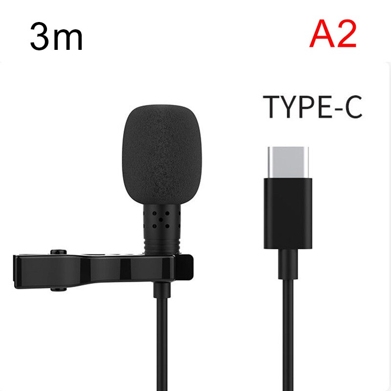 USB-C Mini Portable Lavalier Microphone USB Type-C... – Grandado