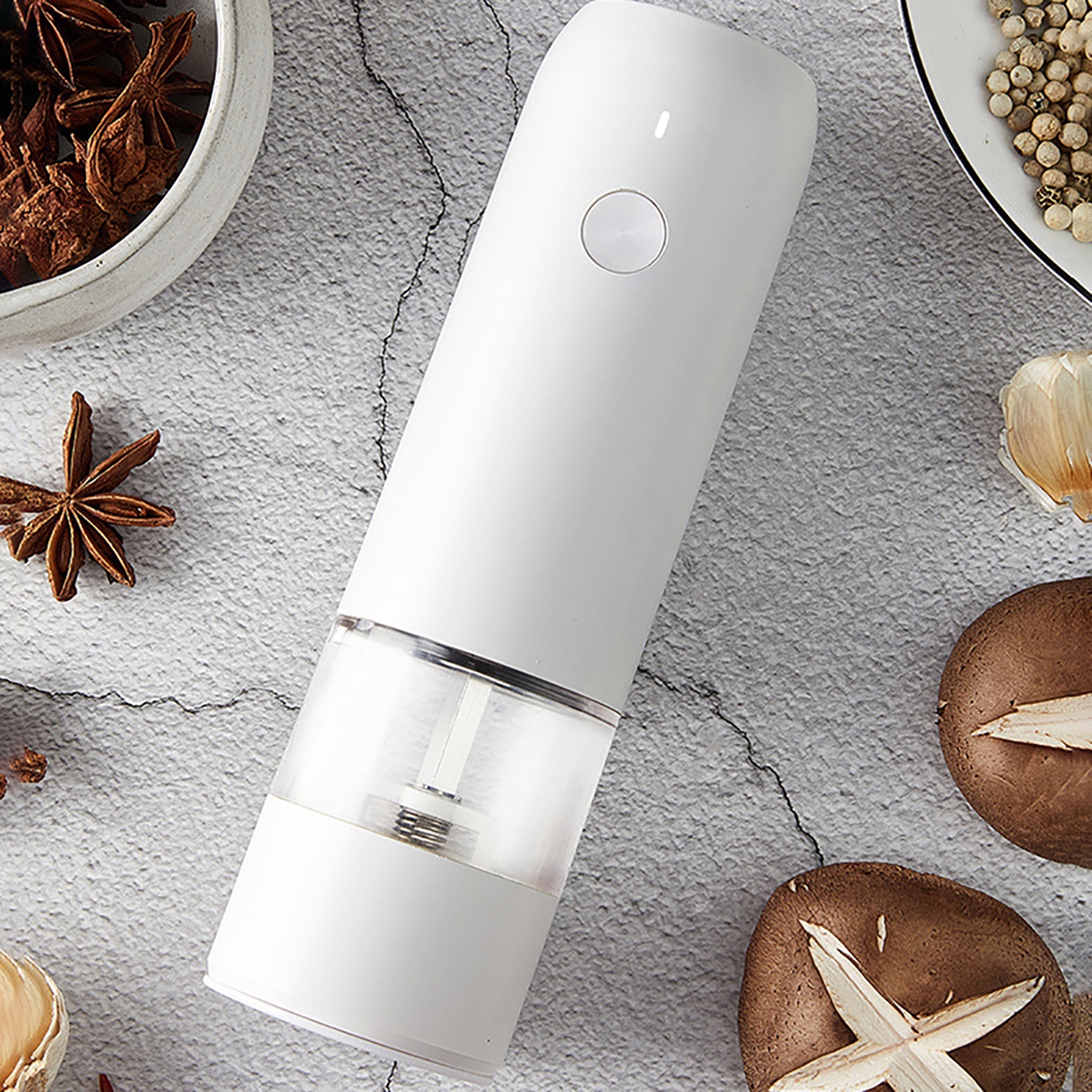 Electric Automatic Mill Pepper and Salt Grinder US... – Grandado