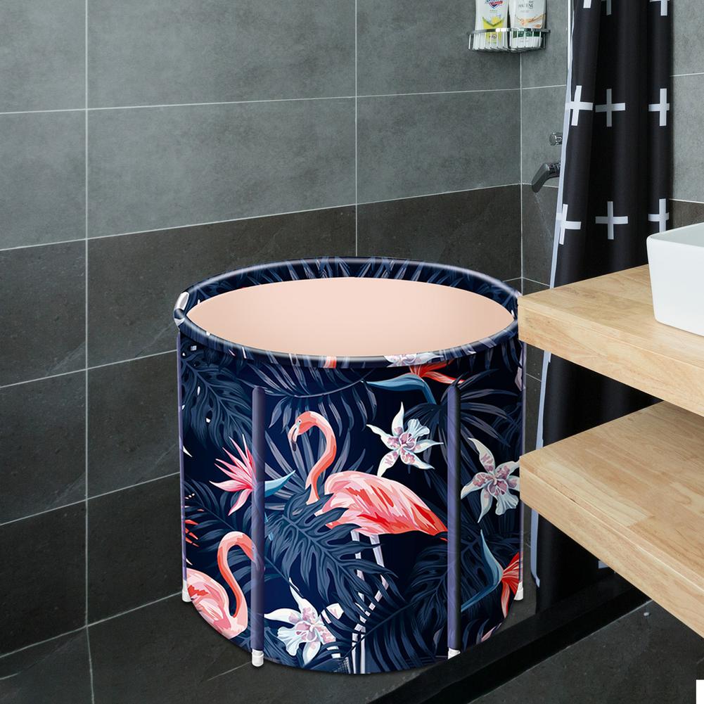 Portable Bathtub Folding Bath Bucket Foldable Larg... – Grandado