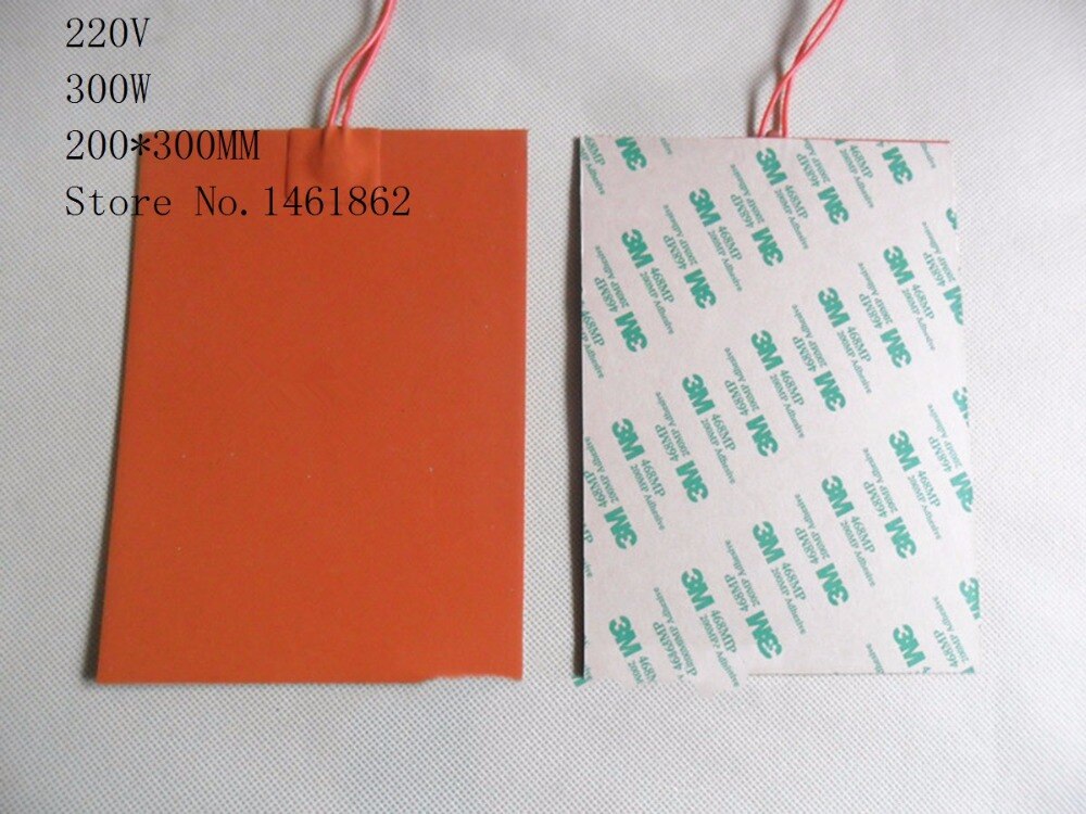 200x300mm 300W 220V Silicone Heater mat Heating El... – Vicedeal
