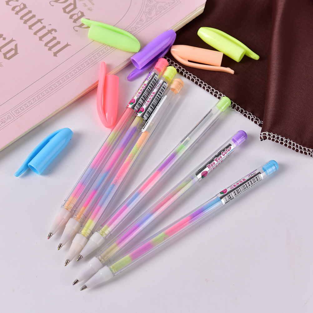 1pcs Rainbow Multiple Colors Marker Highlighter Wr... – Vicedeal