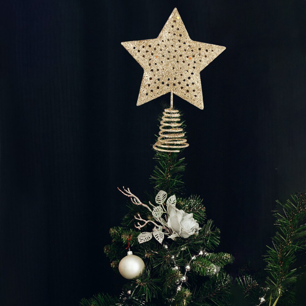 1Pc Tree Topper Glittering Funny Star Tree Topper ... – Vicedeal