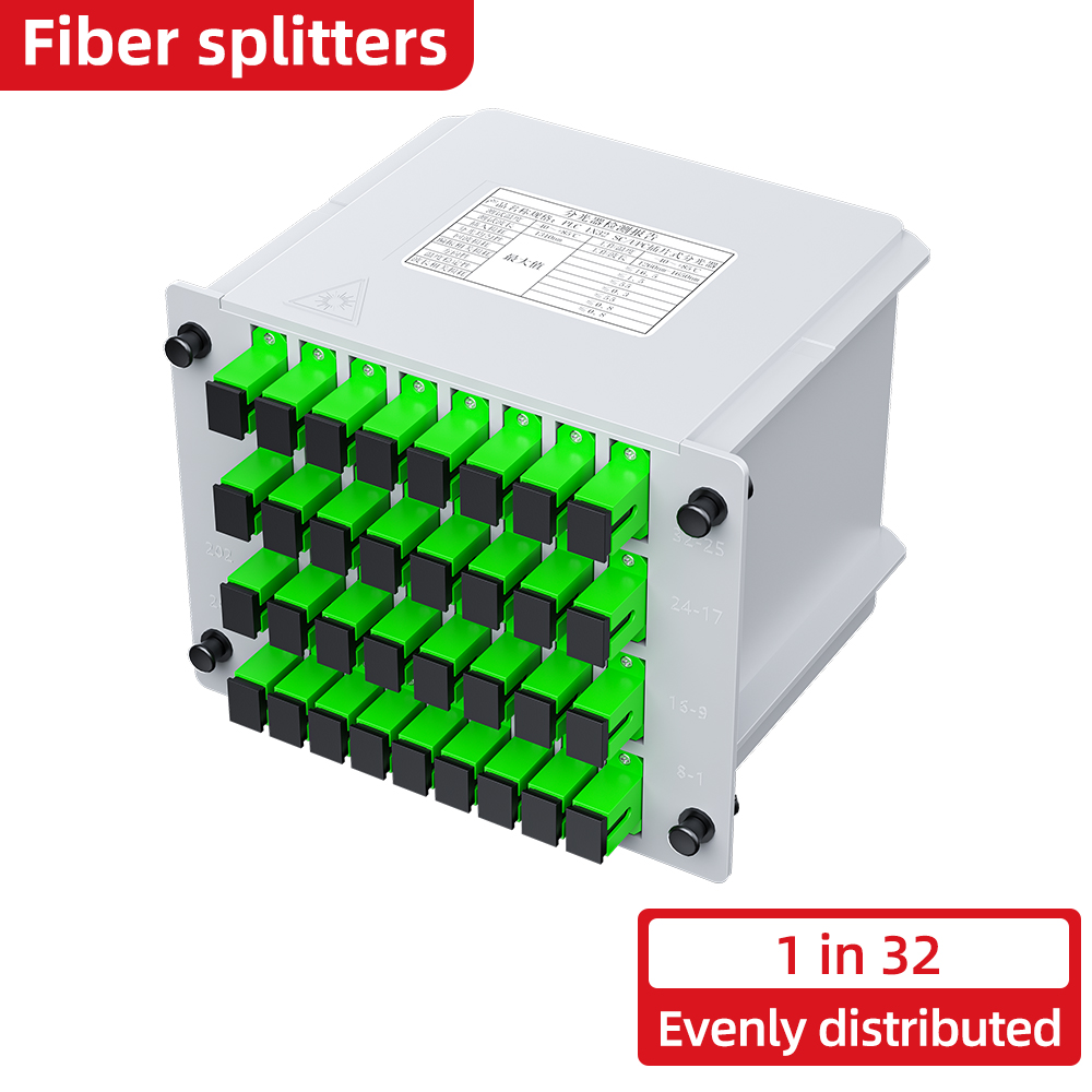 SC APC PLC 1x2/16 Fiber Optic Splitter Box Cassett... – Grandado