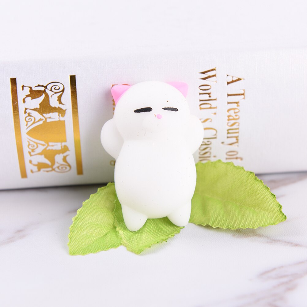 Leuke anti-stress Squishy Brood Kat Dier Gezicht G... – Grandado